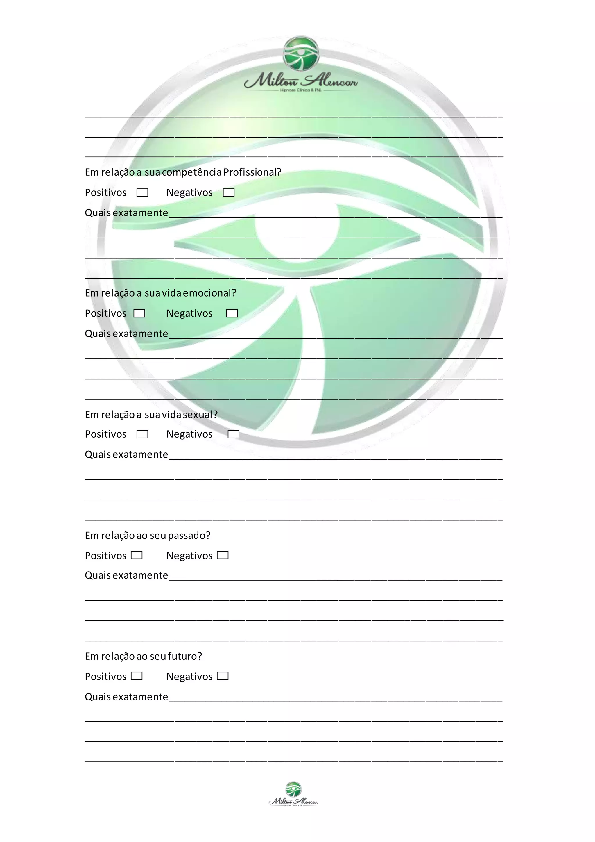 Anamnese milton alencar . | PDF