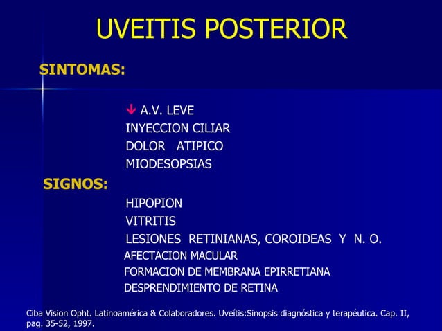 Anamnesis, Signos Y SíNtomas. Uveitis | PPT