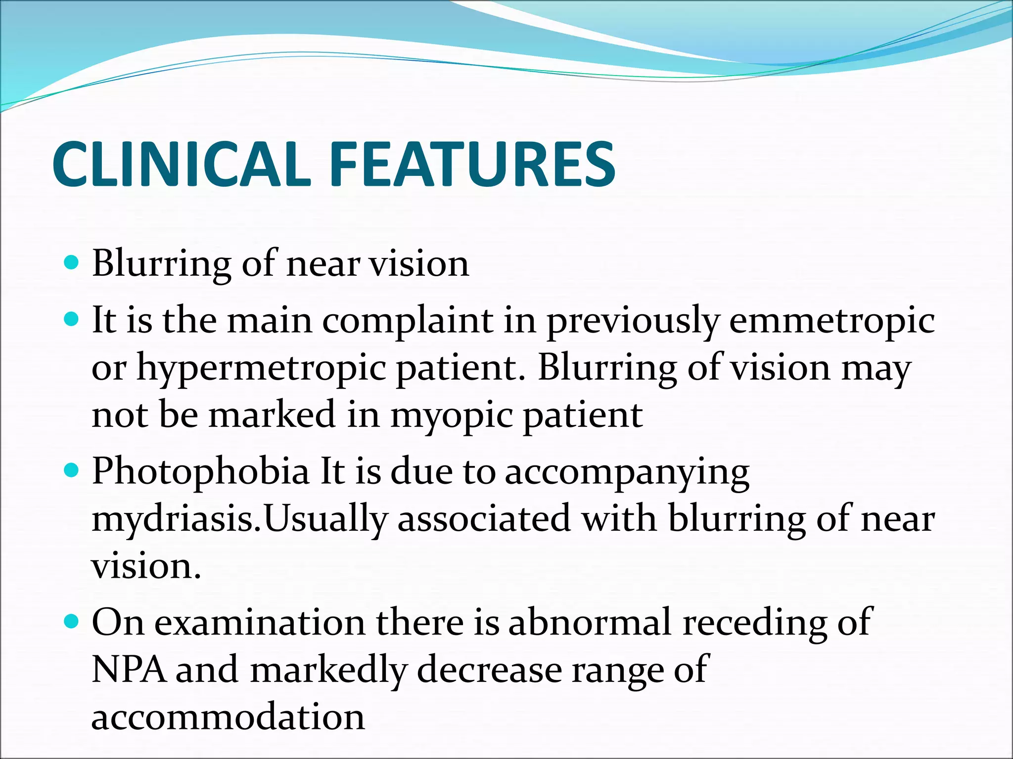 Anomalies of accommodation | PPT