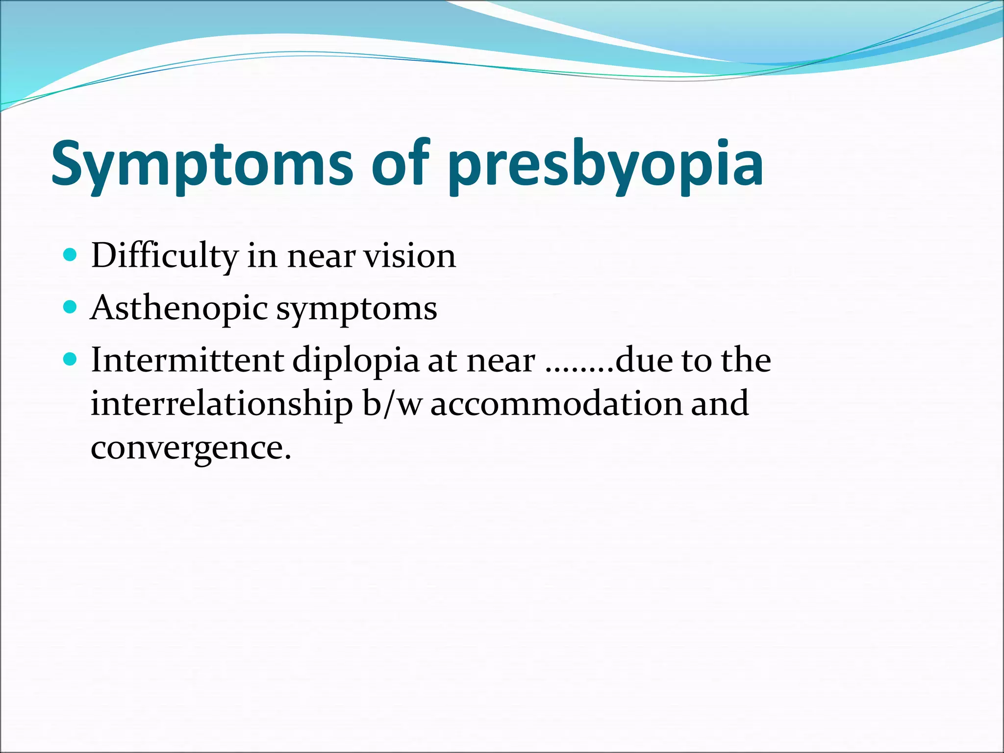 Anomalies of accommodation | PPT