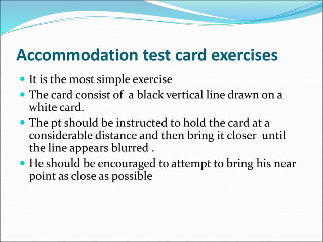 Anomalies of accommodation | PPT | Eye and Vision Conditions | Diseases ...