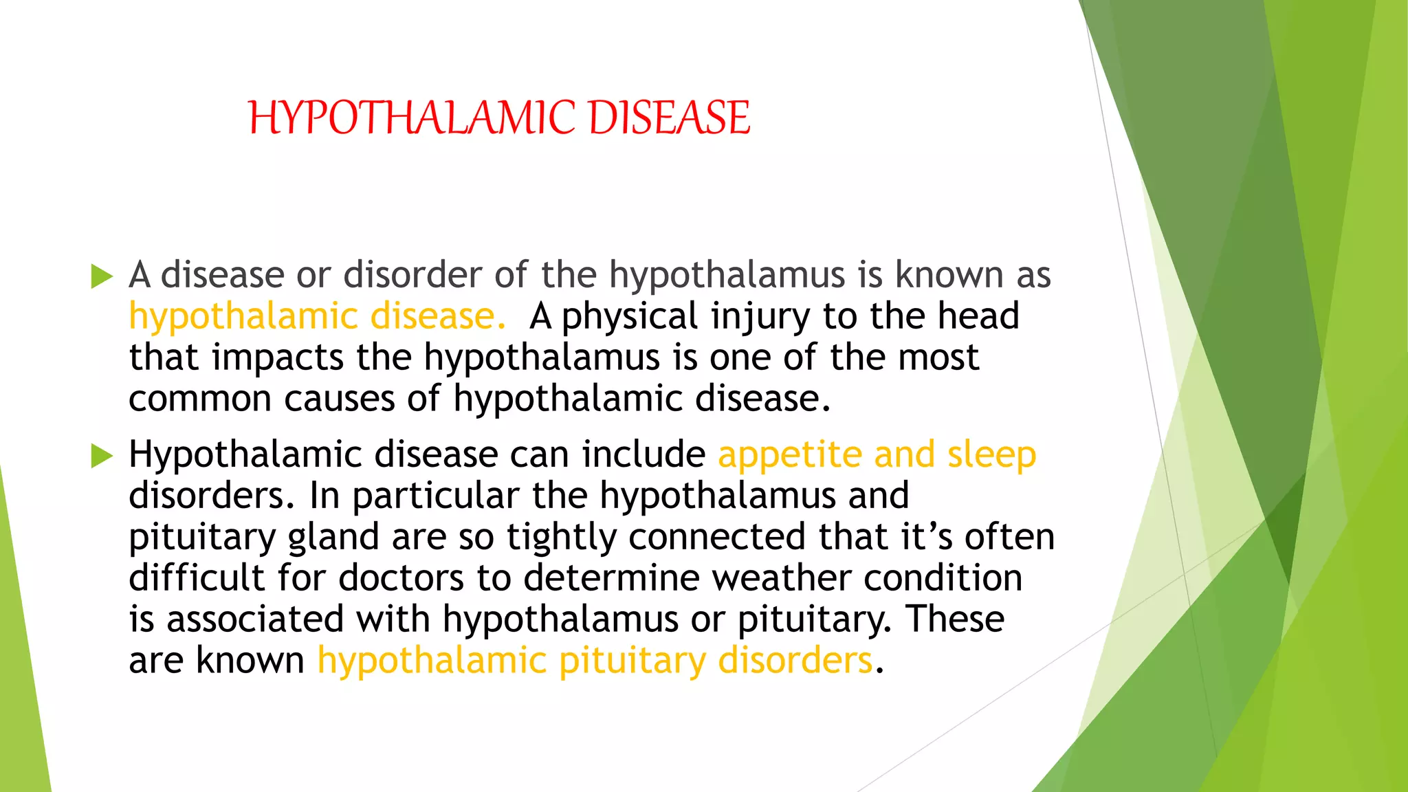Topic of presentation Hypothalamus | PPTX