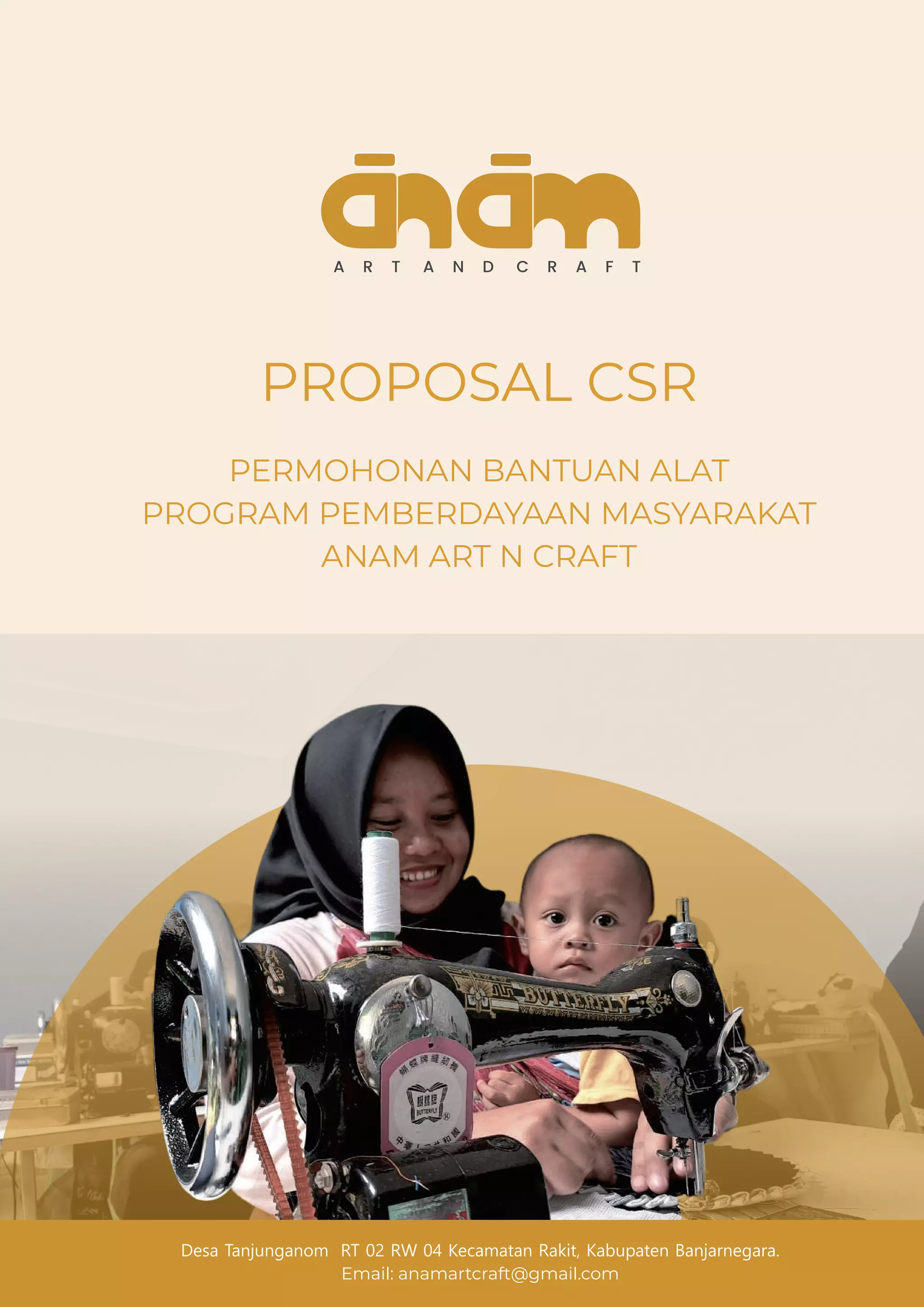 CONTOH PROPOSAL PERMOHONAN DANA CSR YANG KEREN KECE BADAI | PDF