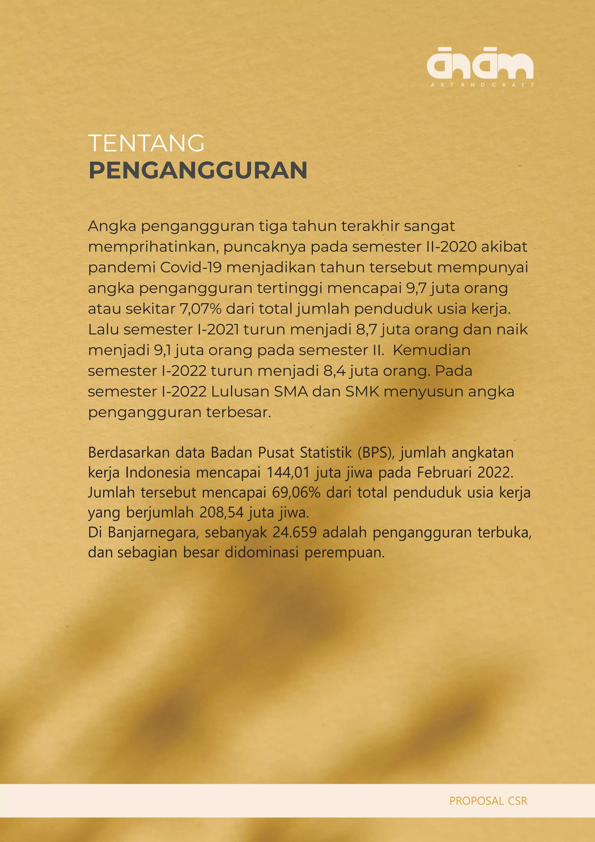 CONTOH PROPOSAL PERMOHONAN DANA CSR YANG KEREN KECE BADAI | PDF