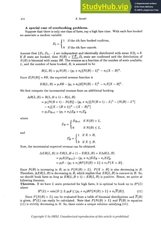 AN ANALYSIS OF AIRLINE SEAT ALLOCATION | PDF