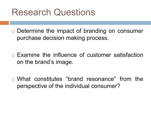 "An analysis of brand relationship with the the perceptive of customer ...