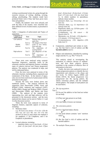 AN ANALYSIS OF COHESION OF EXPOSITION TEXTS AN INDONESIAN CONTEXT | PDF