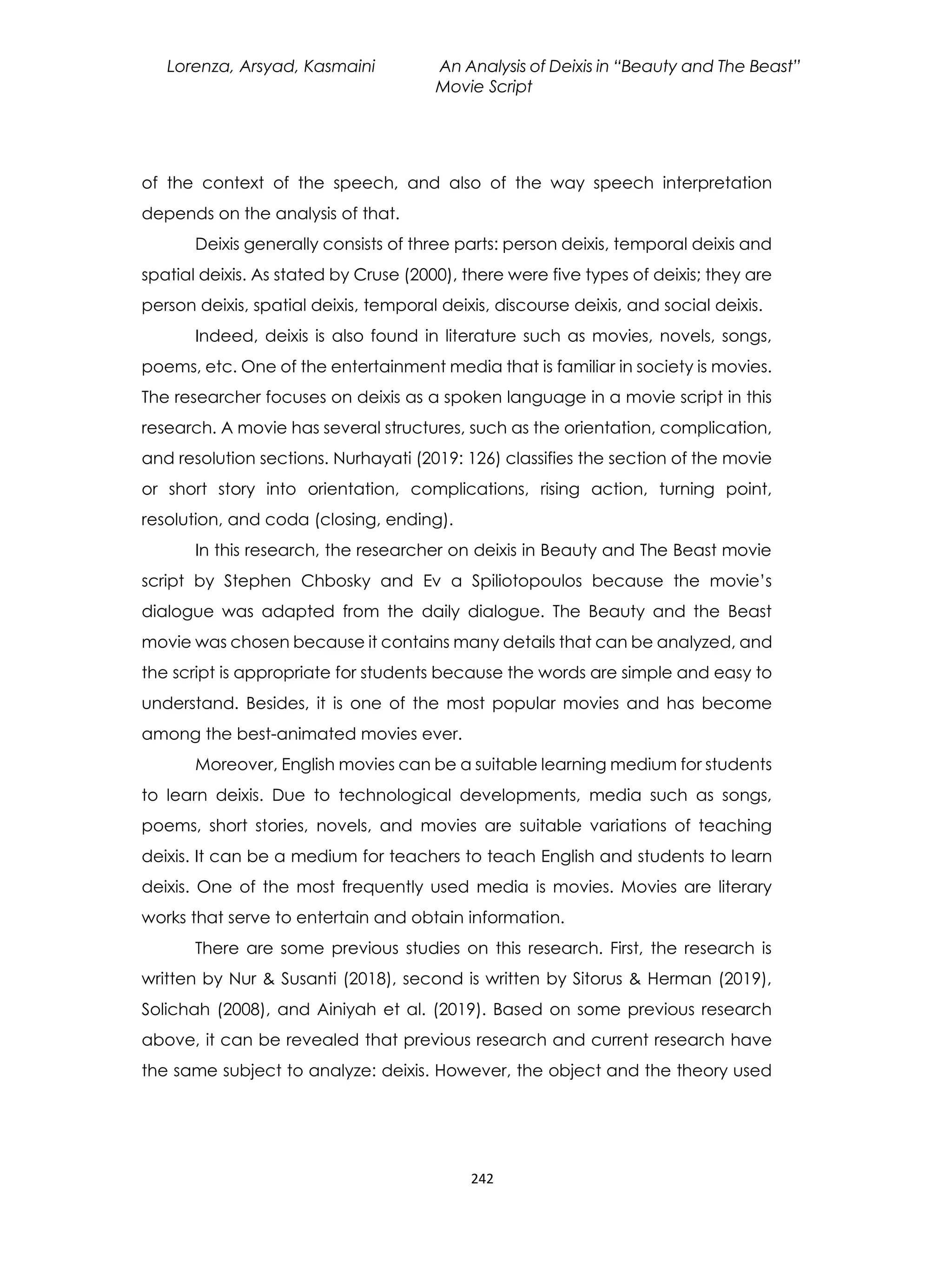 An Analysis of Deixis in “Beauty and The Beast” Movie Script.pdf