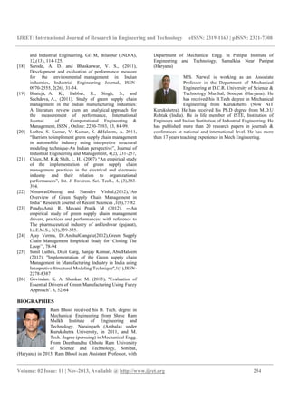 An analysis of drivers affecting the implementation of | PDF