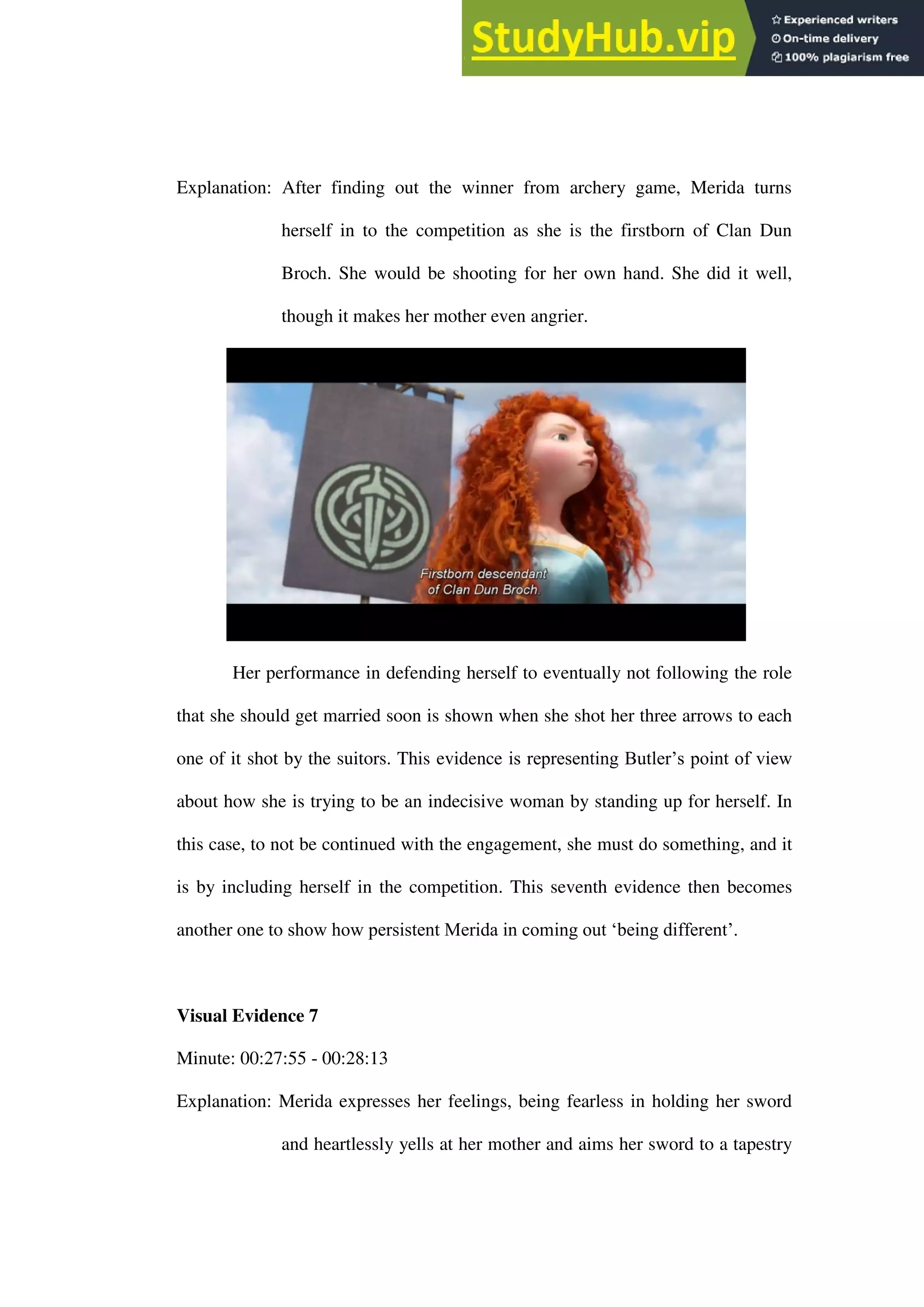 An Analysis Of Gender Stereotypes And Performativity In Brave Disney ...