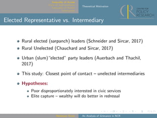 An Analysis of Grievance in NCR | PPT