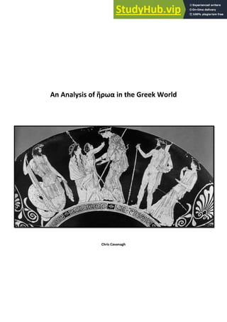 An Analysis Of Heroa In The Archaic Classical Greek World | PDF