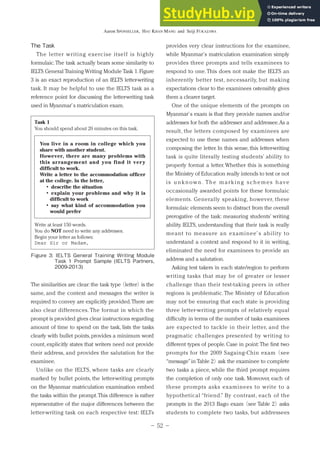 An Analysis Of Letter Writing Tasks From The English Portion Of Myanmar ...