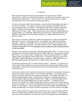 An Analysis Of Open Source Business Models | PDF