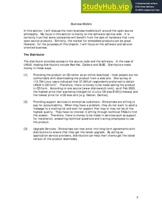 An Analysis Of Open Source Business Models | PDF