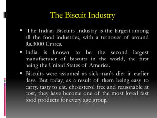 Biscuit Industry in light of Porters Five Forces Framework | PPTX