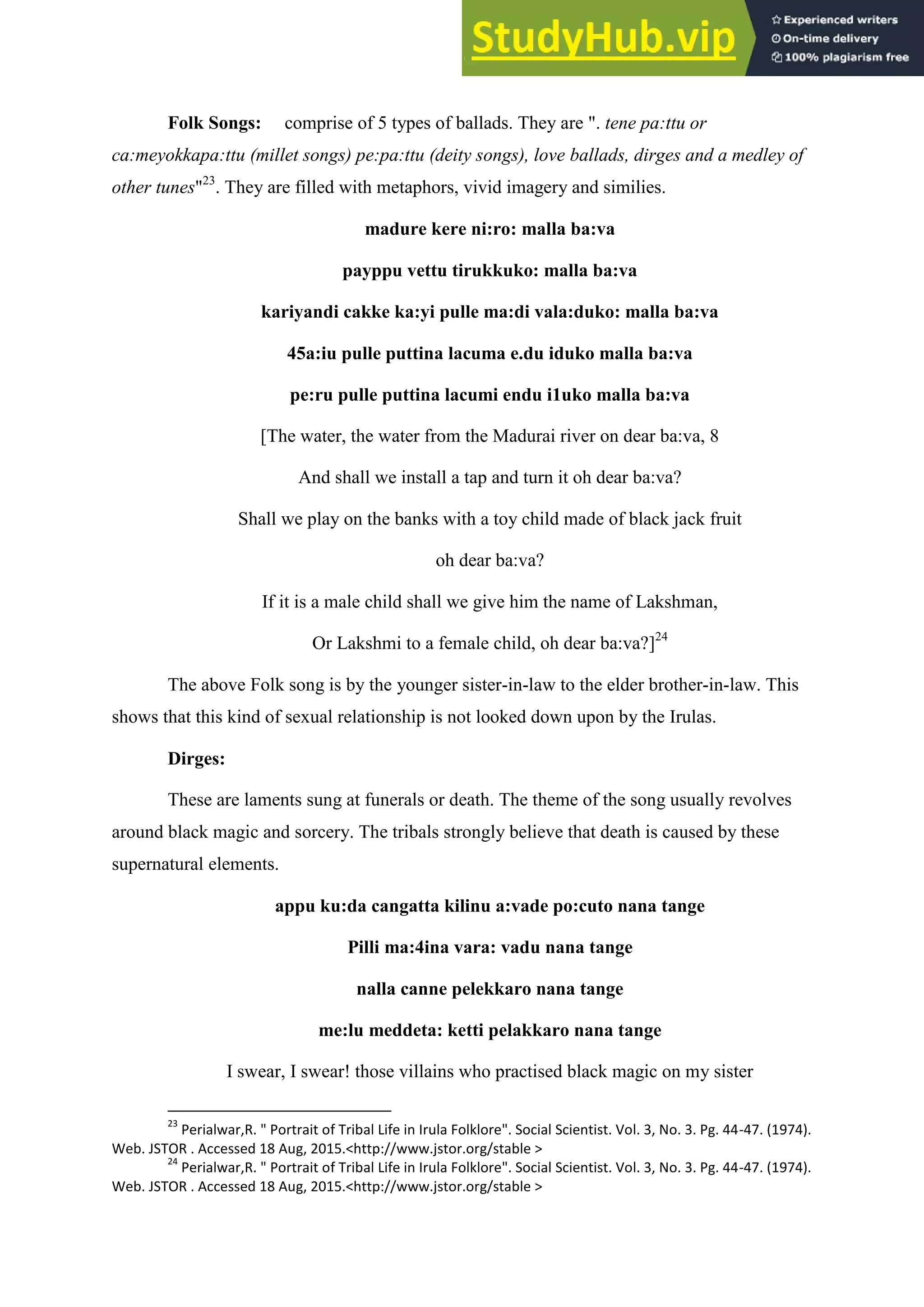 An analysis of Social Organisaion and Customs of The Irula Tribe.pdf