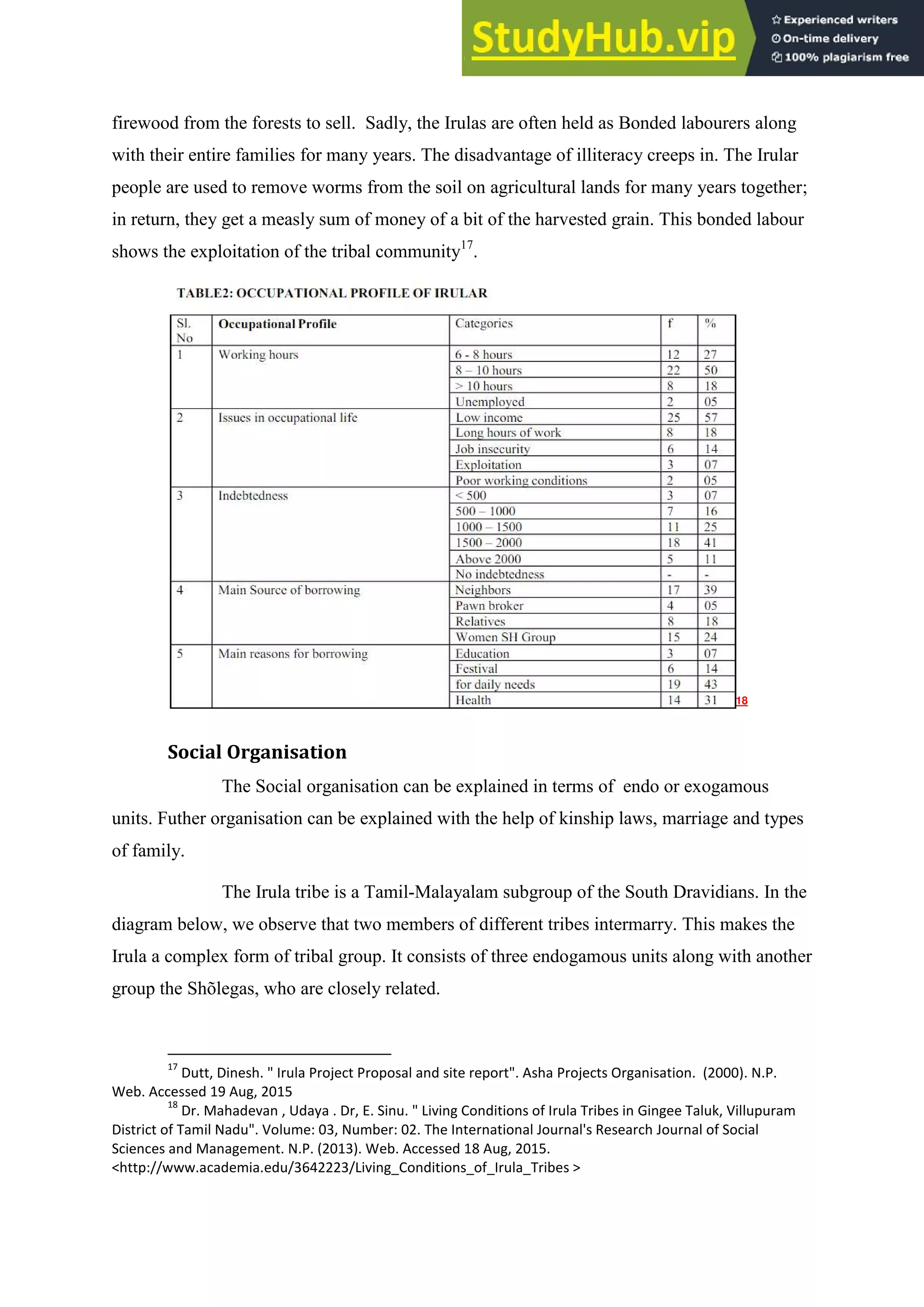 An analysis of Social Organisaion and Customs of The Irula Tribe.pdf