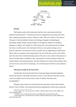 An analysis of Social Organisaion and Customs of The Irula Tribe.pdf