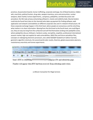 An Analysis Of The Deep Web | PDF | Computer Networking | Computing