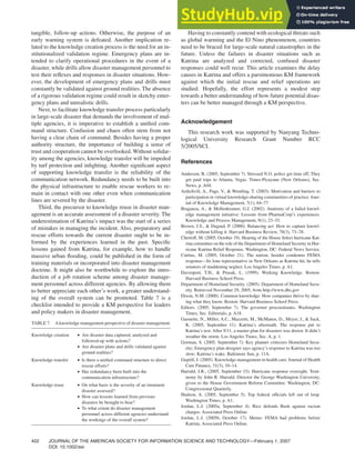 An Analysis Of The Delayed Response To Hurricane Katrina Through The ...