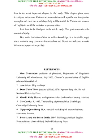 An Analysis On Consonants In English And Their Comparison In Vietnamese ...