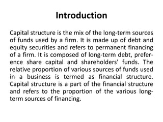 An analysis on determinates of capital structure a case study on orion ...