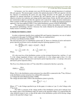 An analytical approach for optimal placement of combined dg and ...