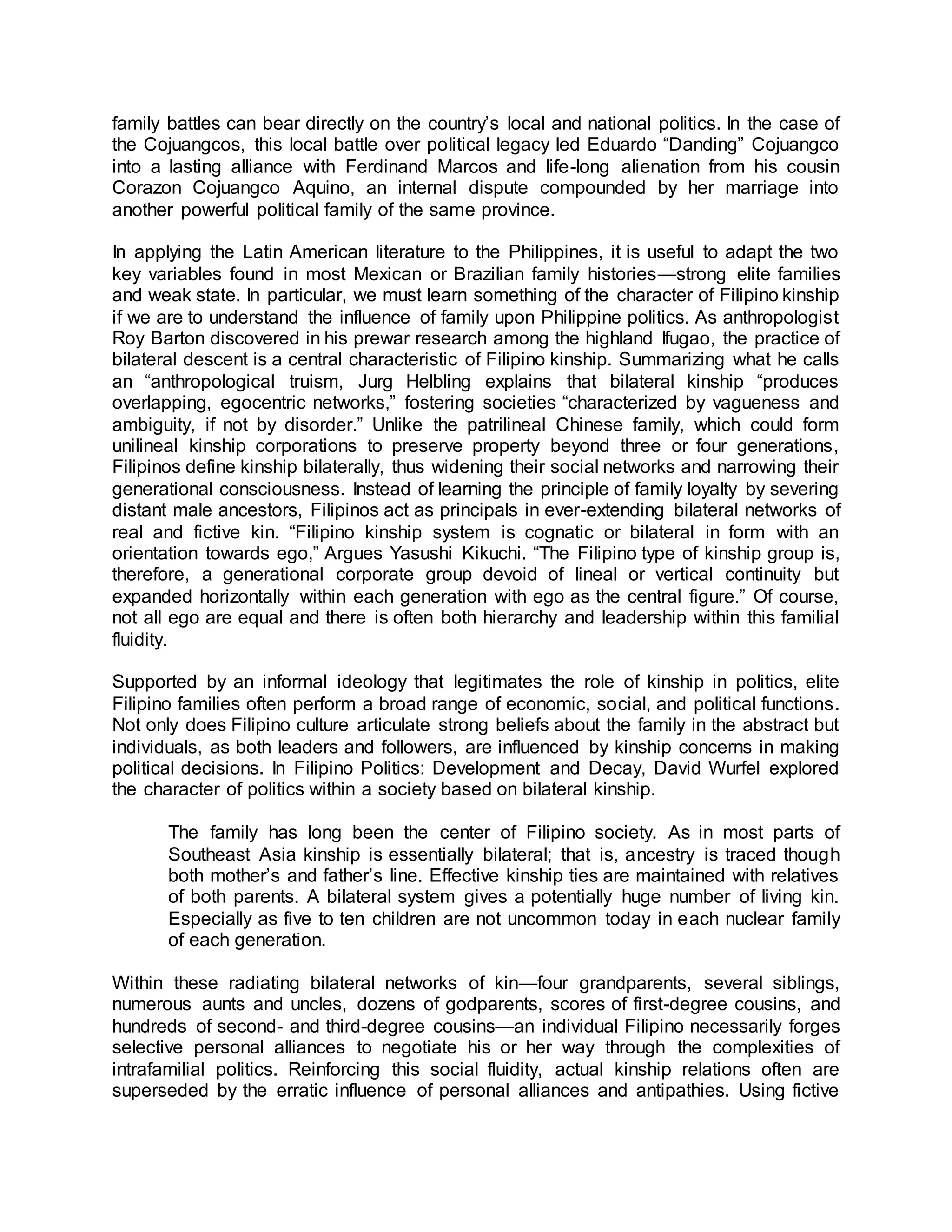 An anarchy of families the historiography of state and family in the ...