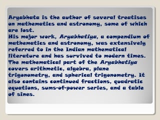 Anand aryabhatta | PPT