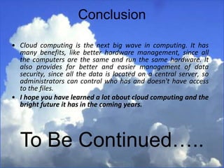 cloud computing | PPT