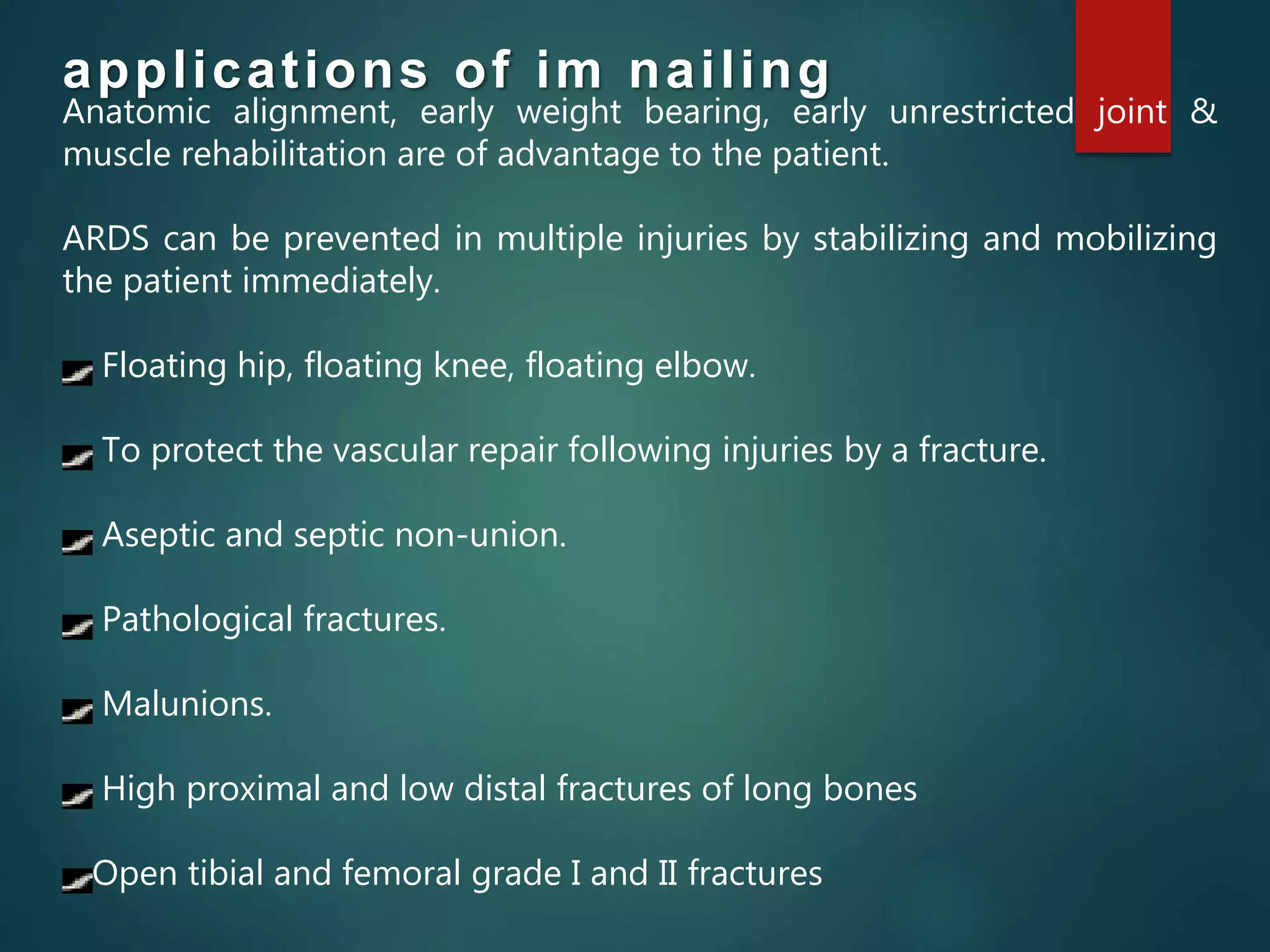 intramedullary nailing | PPTX