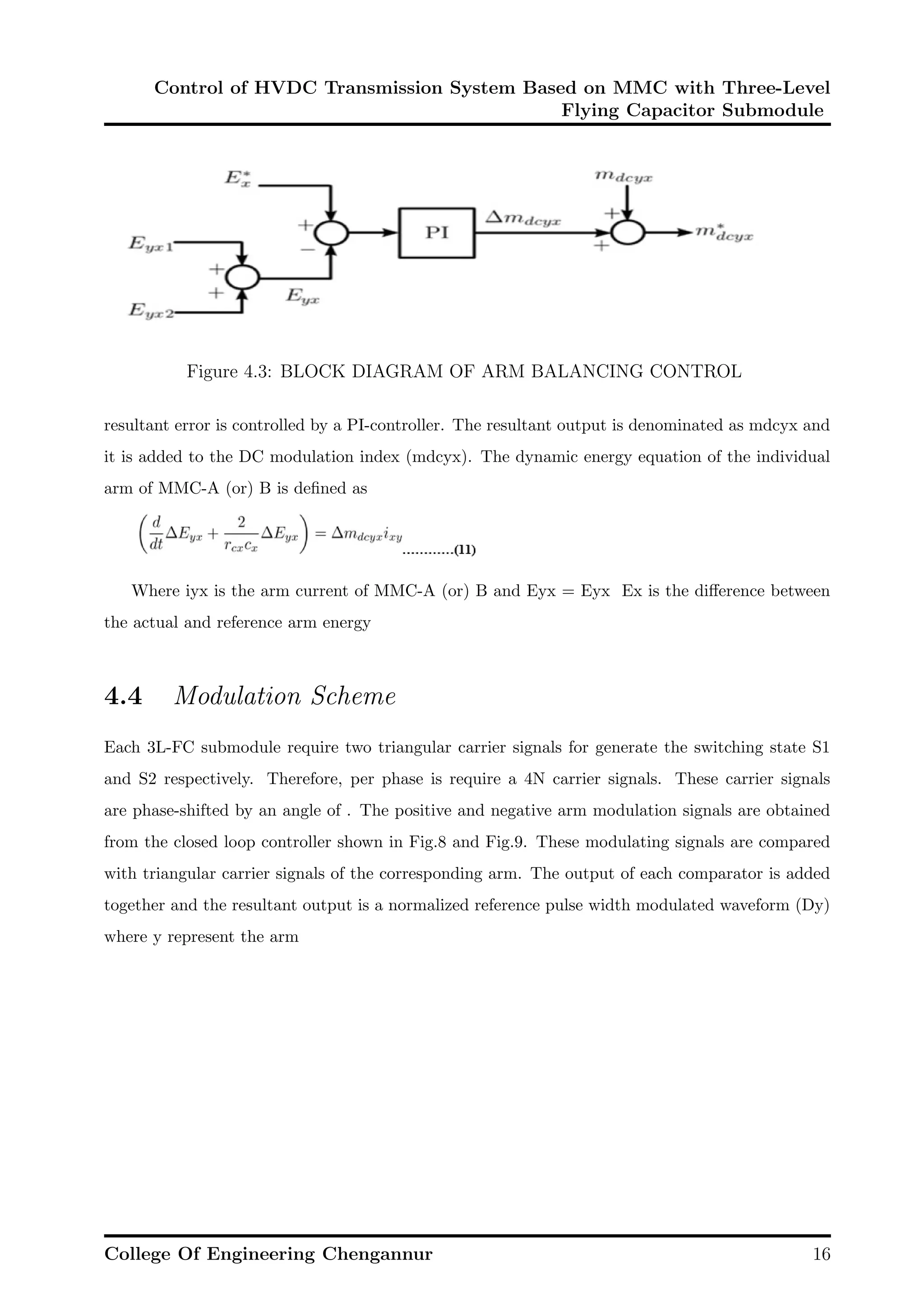 Control of HVDC Transmission System Based on MMC with Three-Level ...