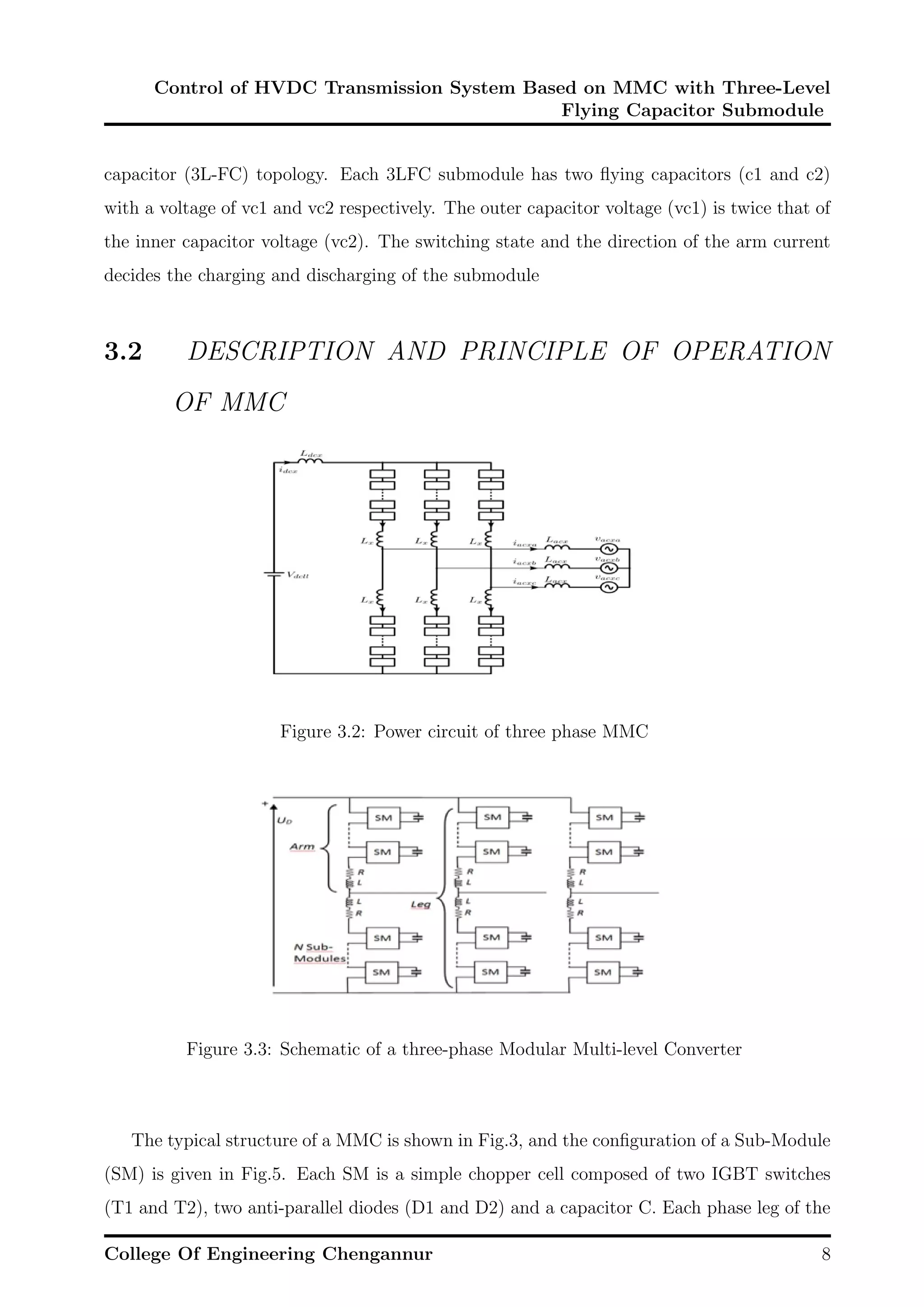 Control of HVDC Transmission System Based on MMC with Three-Level ...