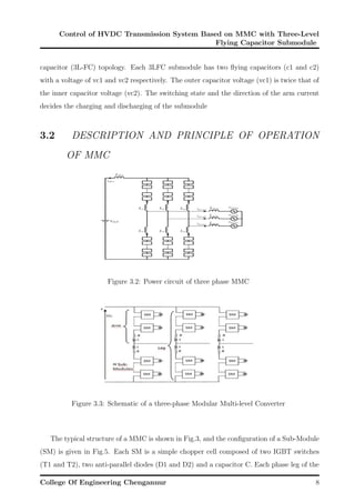 Control of HVDC Transmission System Based on MMC with Three-Level ...
