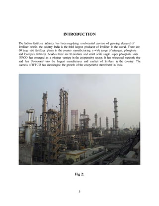 IFFCO Industrial Presentation Report | PDF