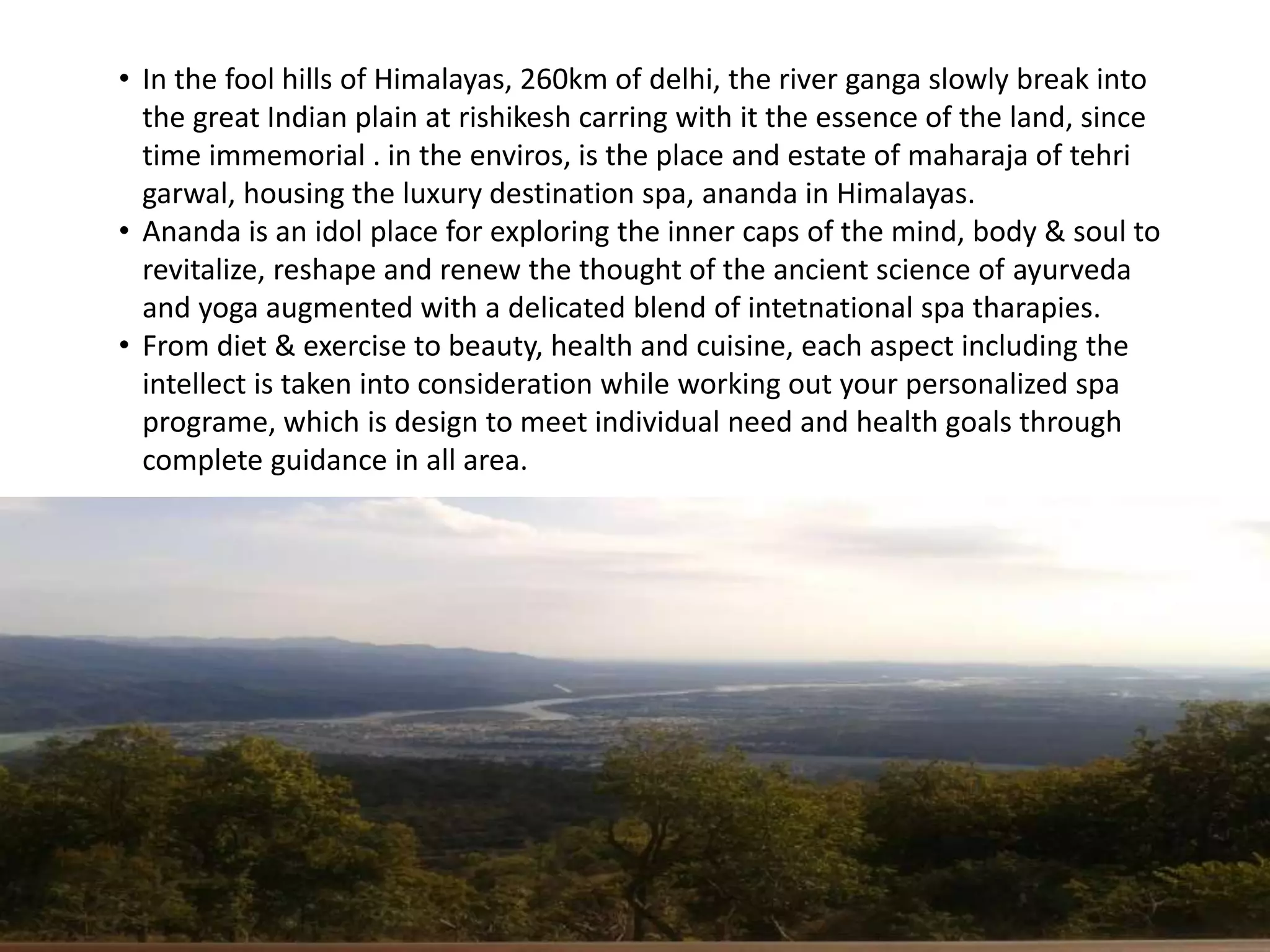 Ananda in himalayas | PPTX