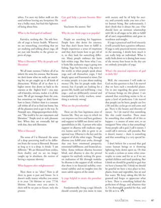 Dr Ananda's interview in Namarupa magazine | PDF