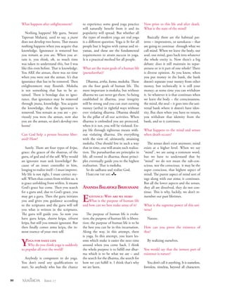 Dr Ananda's interview in Namarupa magazine | PDF