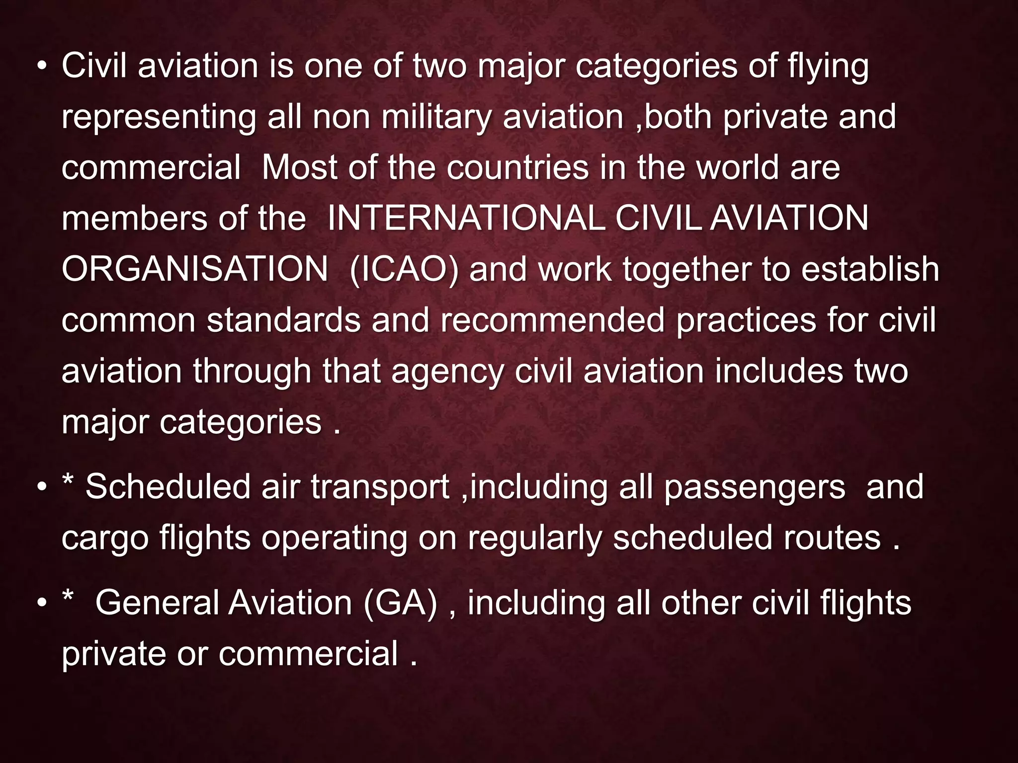 Directorate General Of civil aviation | PPT