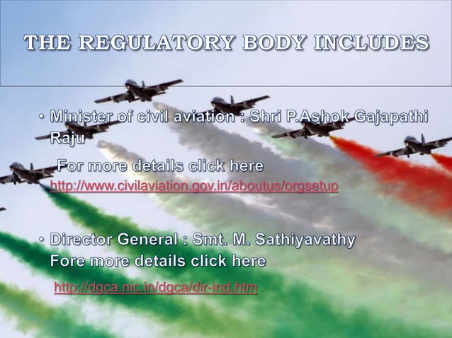 Directorate General Of civil aviation | PPT