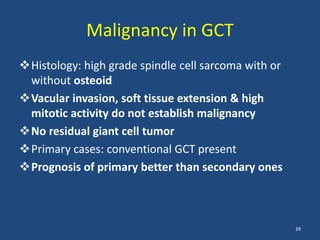 benign bone tumors contd... | PPTX