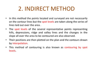 surveying contouring | PPTX