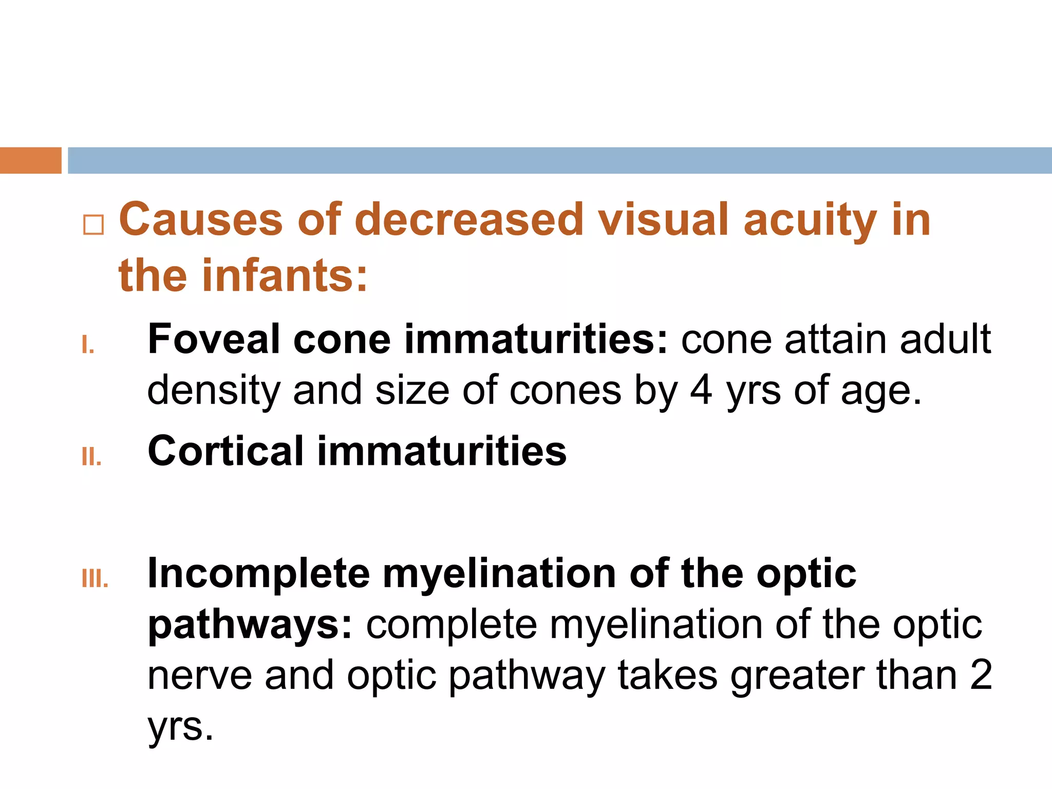 Anand development of vision in children | PPTX
