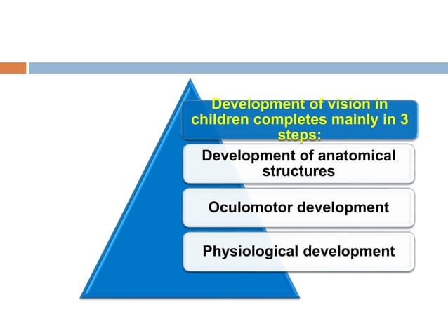 Anand development of vision in children | PPTX