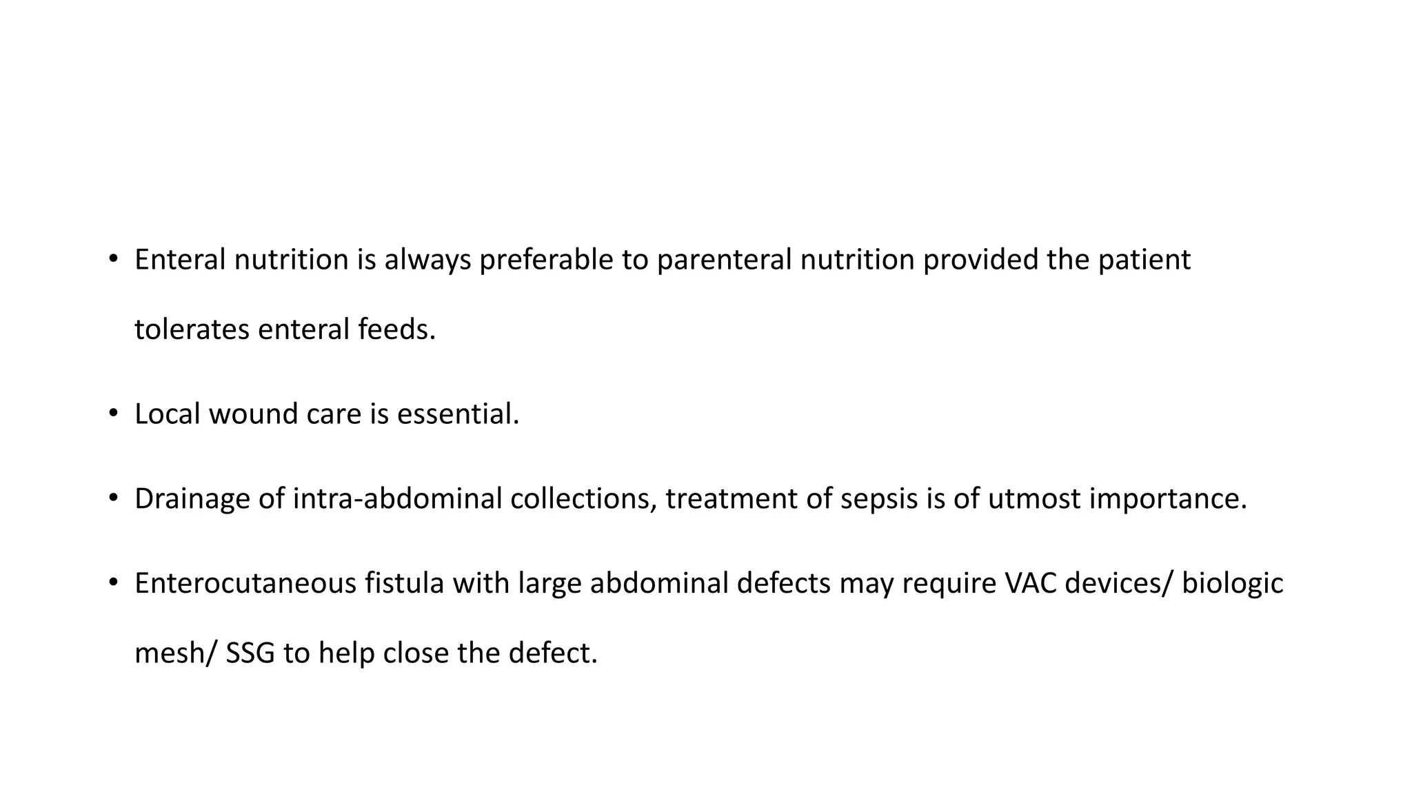 ENTEROCUTANEOUS FISTULA | PPTX