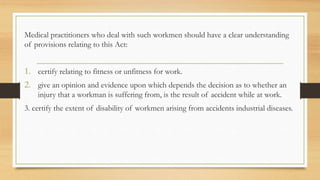Consumer Protection Act, Workman compensation act, Medical Indemnity ...
