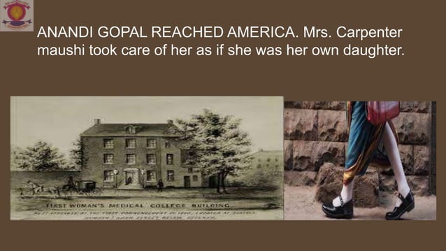 ANANDI GOPAL – AN AUTOBIOGRAPHY.pptx | Free Download