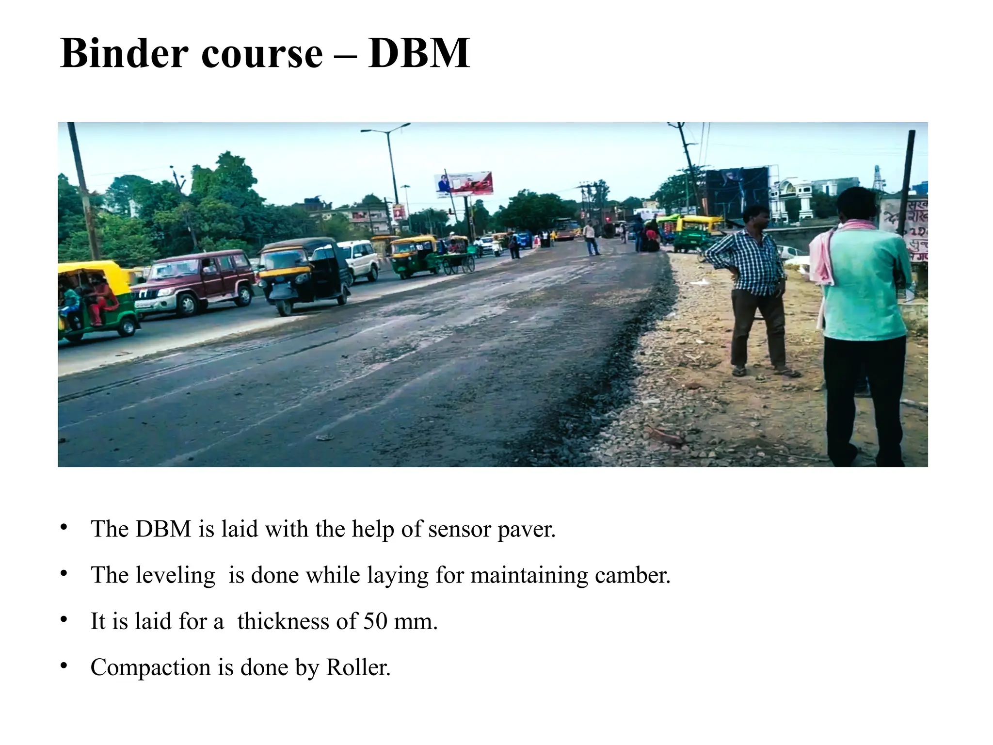 industrial training at GKP Pwd on road wideningpptx | PPTX