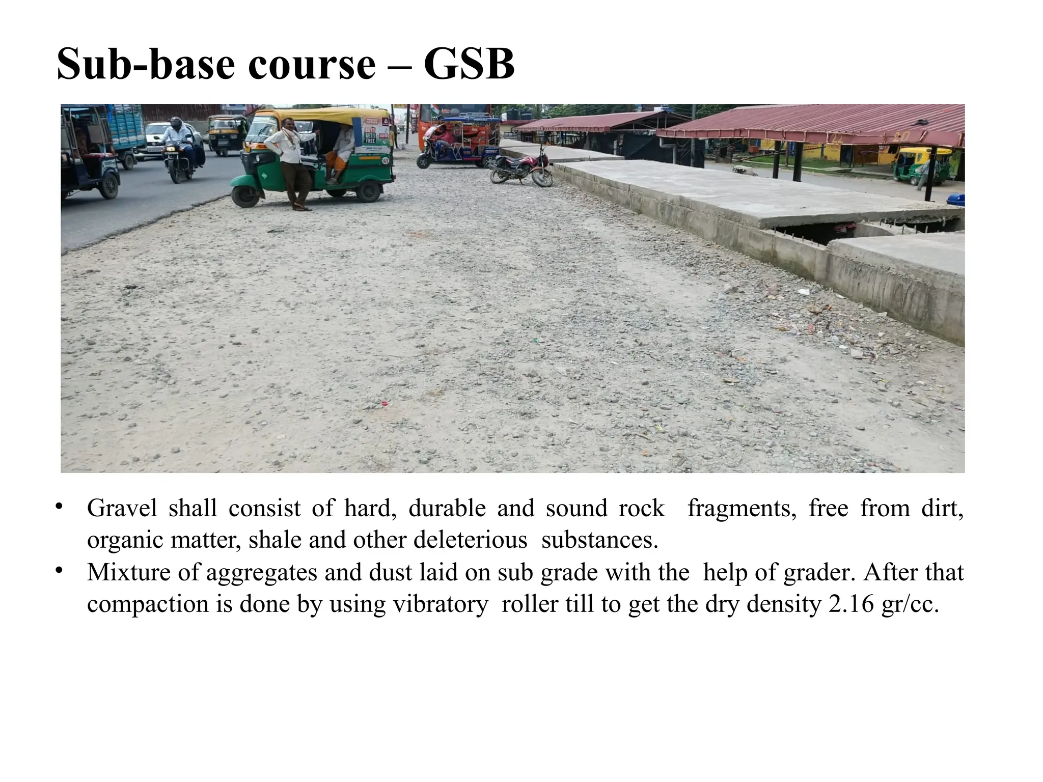 industrial training at GKP Pwd on road wideningpptx | PPTX